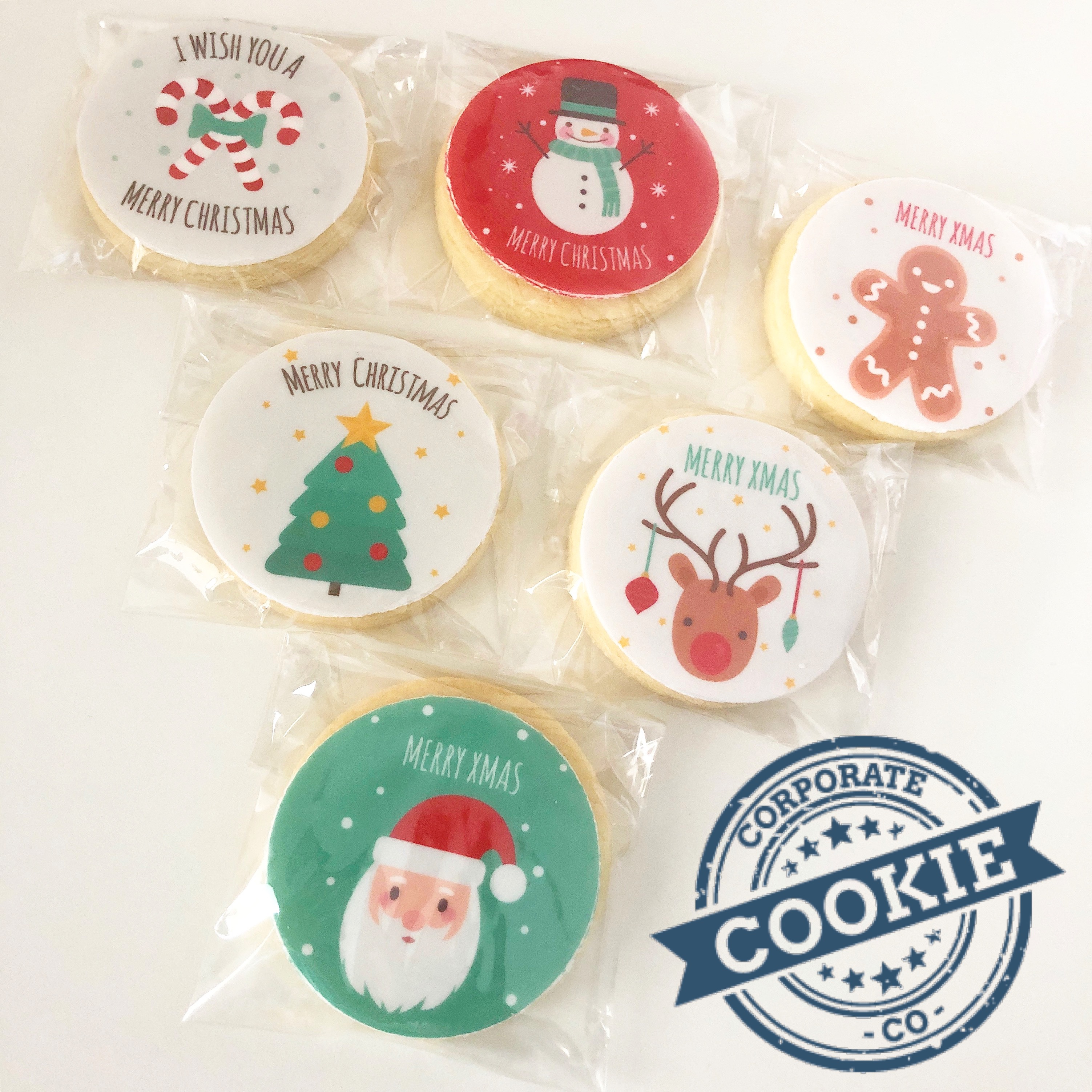 Custom Logo Cookies | Personalised Corporate Branded Cookies ...